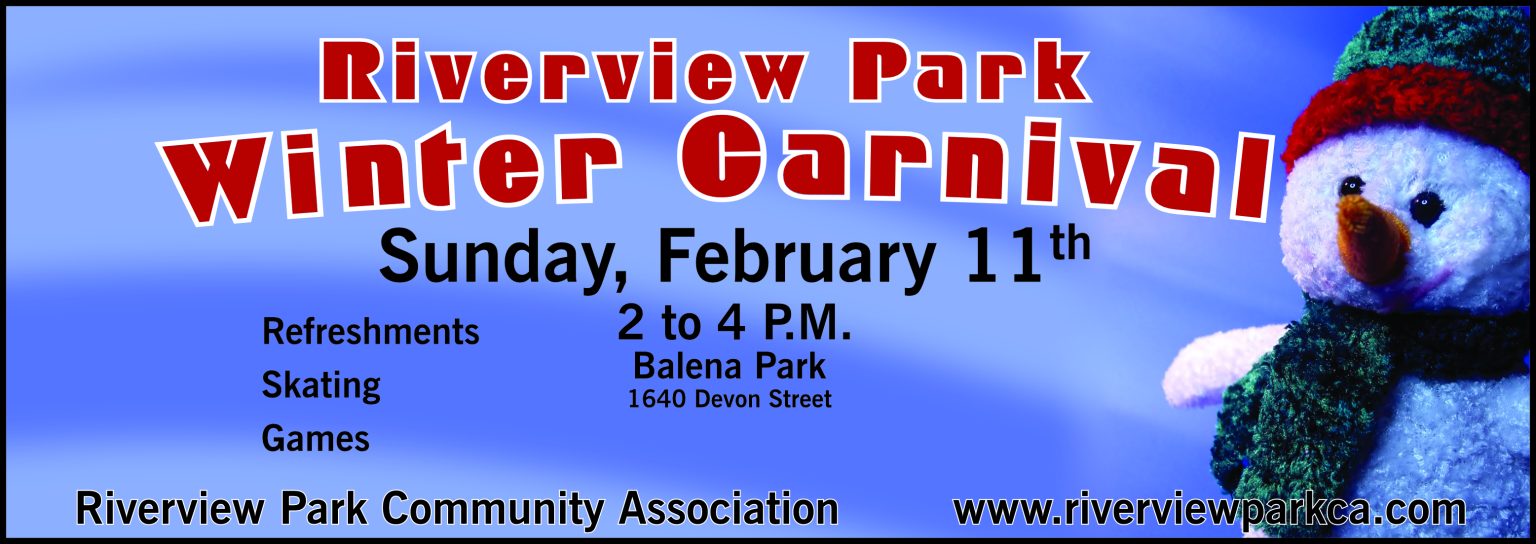 Events for December 2025 – Riverview Park Community Association, Ottawa, Ontario